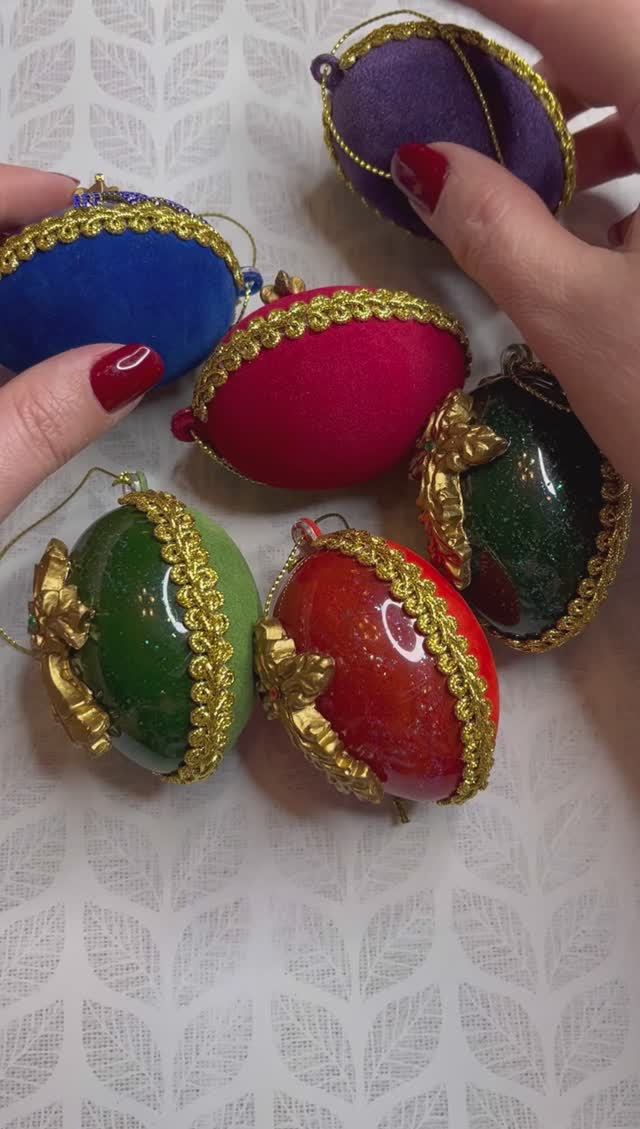 Создание украшения. Пасхальное яйцо из пластиковой заготовки