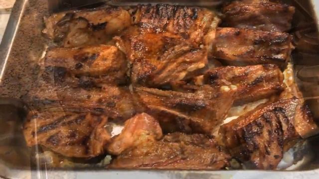 РЕБРЫШКИ КАБАНА ГЛАЗИРОВАННЫЕ