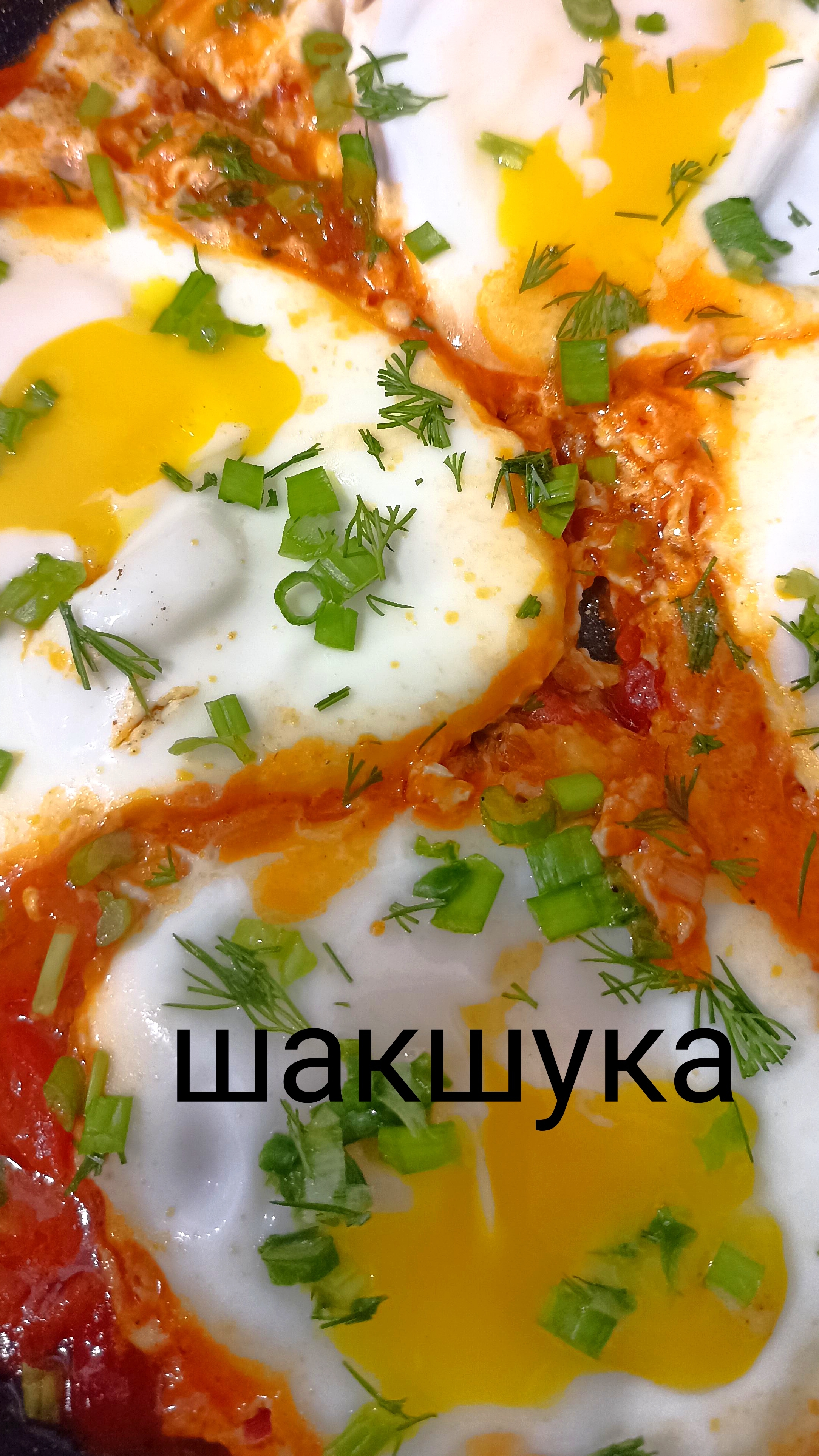 Шакшука. Яичница