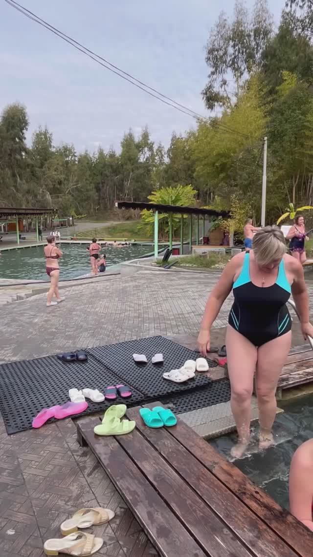 Абхазия. Поездка к термальным источникам поселок Кындык