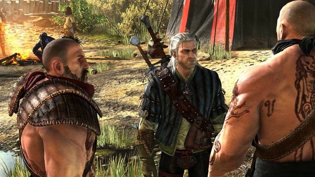 +18 Прохождение игры Ведьмак 2 (Пролог): Часть 1 - Мы в ТЮРЬМЕ)!!!