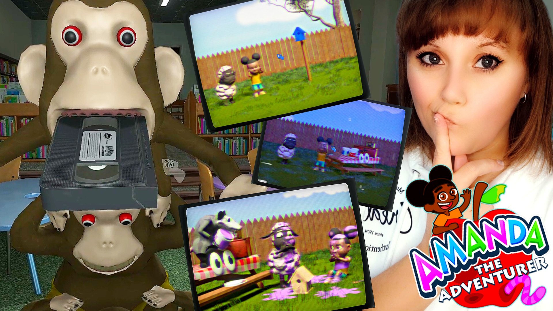 Учимся терпению. Какие-то обезьяны #3. Аманда- путешественница 2. Amanda the adventurer 2.