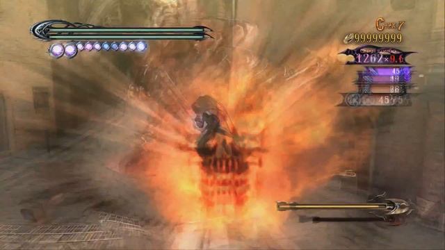 +18 Прохождение Игры Bayonetta: 2 глава - Улицы Вигрида!