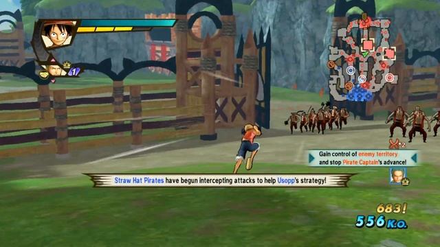 №3 Прохождение игры One Piece: Pirate Warriors 3 (Глава I) - Стратегия БОЛЬшеНОСого лжеца!!!