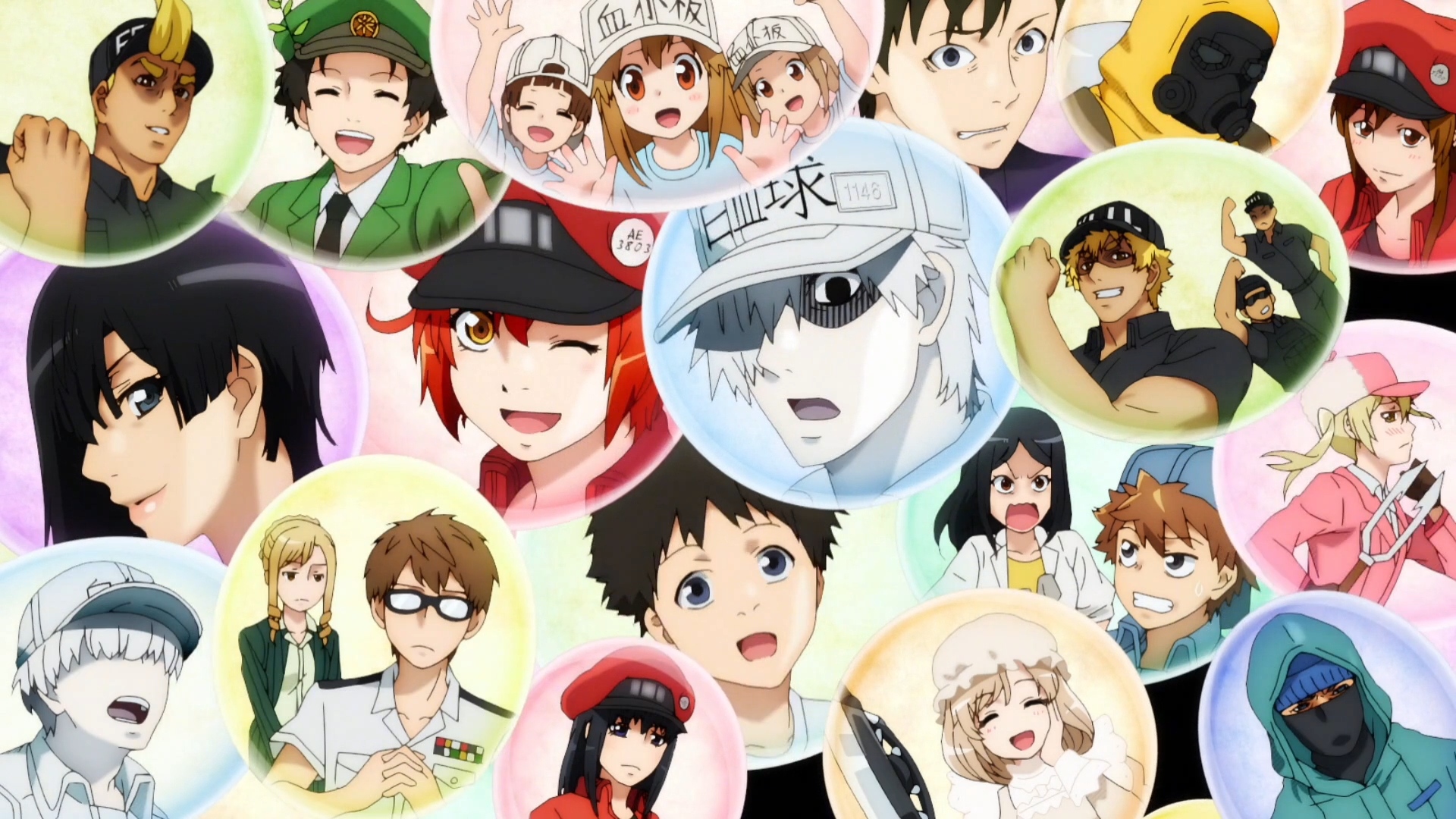 "Клетки за работой". Опенинг 2 (Hataraku saibou. Op 2)