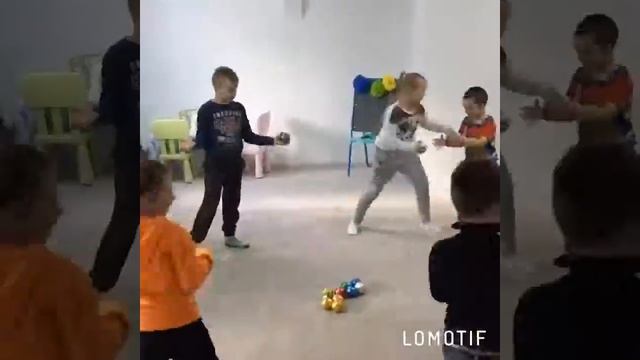 Открытый урок по жонглированию