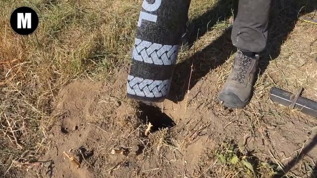 Как установить ЗАБОРНЫЙ СТОЛБ НА ВЕКА! Способ проверенный годами!