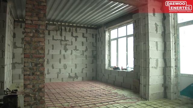 Монтаж теплого пола XL PIPE зимой