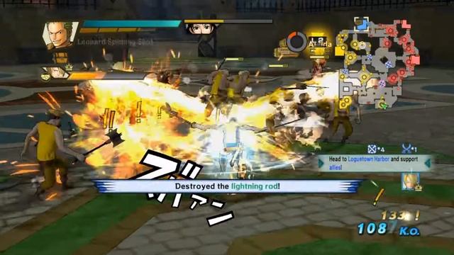 №6 Прохождение игры One Piece: Pirate Warriors 3 (Глава I) - Место казни КОРОЛЯ ПИРАТОВ!!!