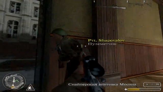 Прохождение Игры Call of Duty Часть 12 - Захват Берлина!!!