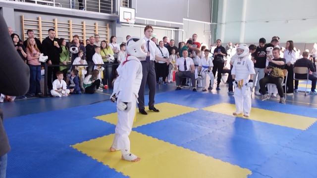 Третий бой - Поражение! Открытое Первенство г. Аксая по Киокусинкай каратэ 17.11.2024