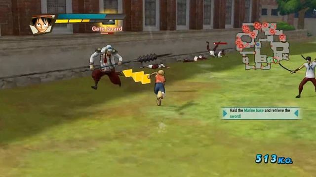 №1 Прохождение игры One Piece: Pirate Warriors 3 (Пролог) - Я стану КОРОЛЁМ ПИРАТОВ!!!