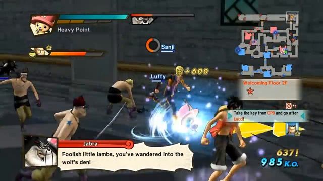 №12 Прохождение игры One Piece: Pirate Warriors 3 (Глава III) - Энис Лобби!!!