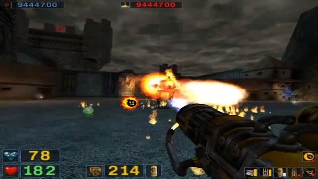 Прохождение Игры Serious Sam The Second Encounter Часть 10: Хэллоуин в Цитадели!!!