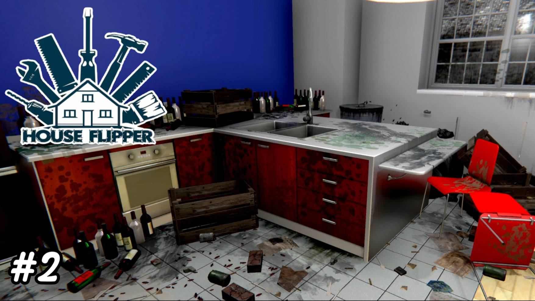 БОЛЬШОЙ БАРДАК | House Flipper | #2