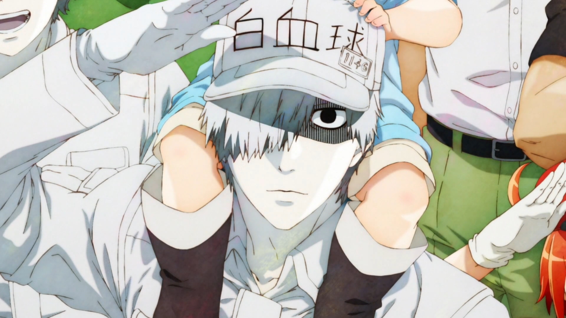 "Клетки за работой". Эндинг 2 (Hataraku saibou. End 2)