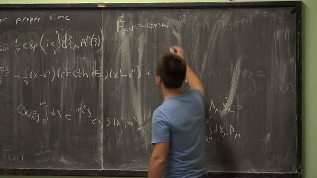 Сатунин П. С. - Квантовая теория поля при конечной температуре и во внешних полях - Лекция 14