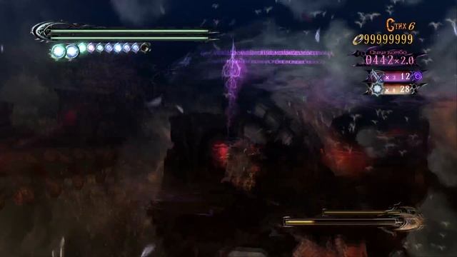 +18 Прохождение Игры Bayonetta: 9 глава - Кладбище Воспоминаний и Голем!!!