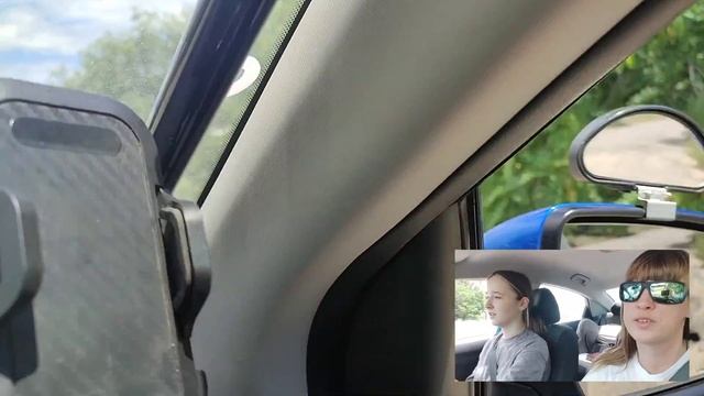 Третий день занятий по вождению с Анастасией. Часть третья. Выезд с автодрома на проезжую часть!