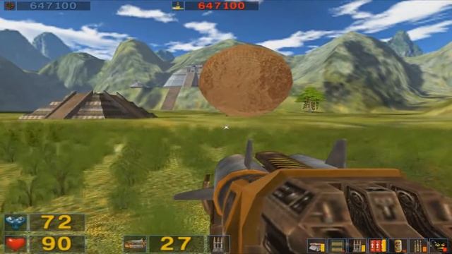 Прохождение Игры Serious Sam The Second Encounter Часть 2: Долина Ягуара!!!