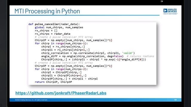 Drone Tracking Radar  Part 7 Longer Range and MTI Processing