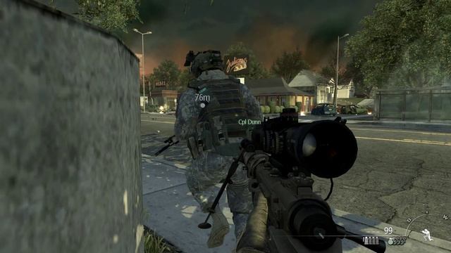 Прохождение Игры Call Of Duty - Modern Warfare 2 (Часть 3) - Горячие Закусочные!!!