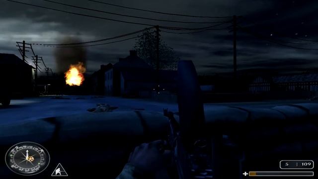 Прохождение Игры Call of Duty Часть 4 - АДСКАЯ Перестрелка на Мосту!!!