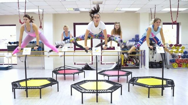 Фитнес на батутах