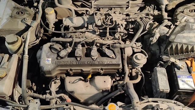 Nissan Wingroad y11 удалил подогрев 220В, заменил верхний патрубок, очистил радиатор от загрязнений