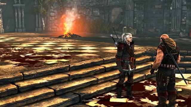 +18 Прохождение игры Ведьмак 2 (Эпилог): Часть 1 - ДРАКОН и личность ЛЕТО!!!