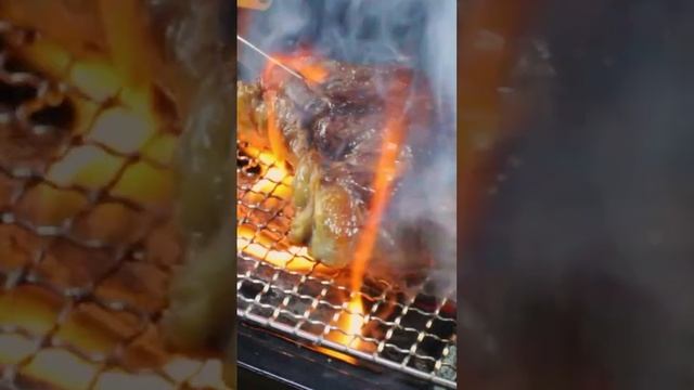 Готовим стейк на настольном гриле | Shichirin | Yakiniku®