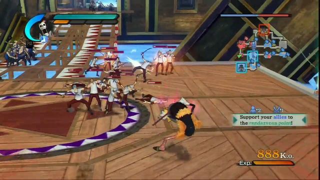 Прохождение Игры Ван Пис - Пиратские Войны 2: Часть 12 - Барати!!!