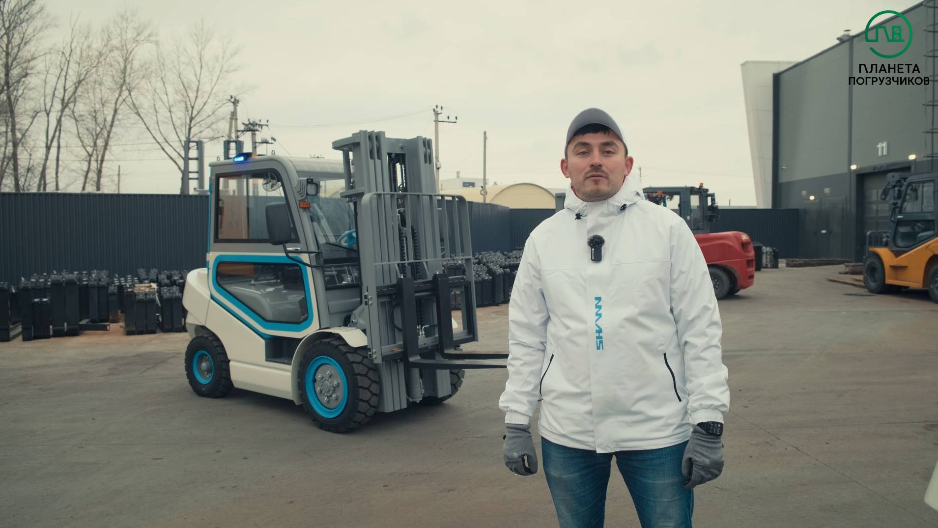 Электромобильный погрузчик SHANN CPD 35 - Инновация в мире складской техники