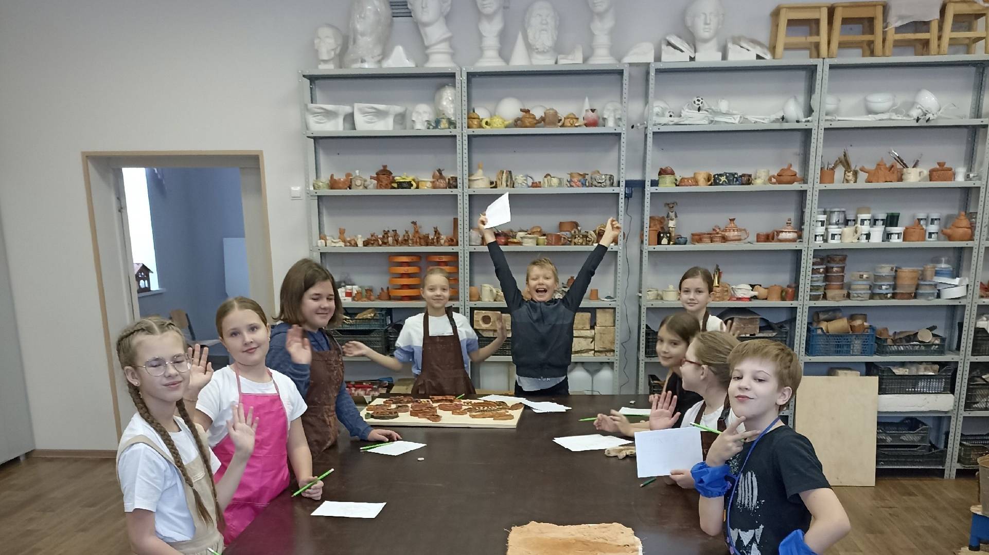 Студия керамики Краснообской гимназии