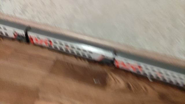 Мои поезда-умная бумага, тепловоз т-70 бс и вагоны из Лего.СССР