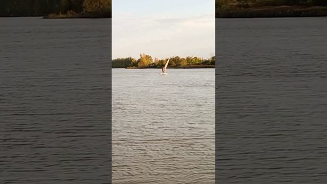 Виндсерфинг. Испытание доски с парусом 6,4 м