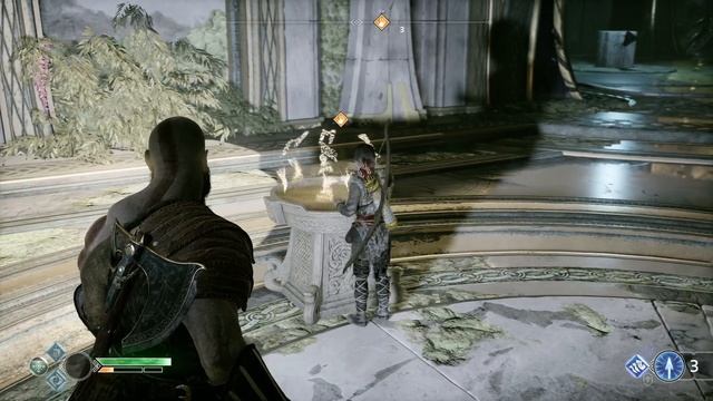 Прохождение игры God of War #8 Битва с королём тёмных эльфов (без комментариев)