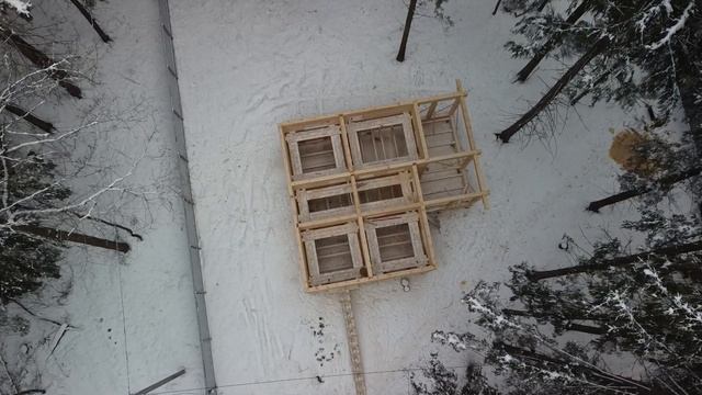 Хотьково.  Сергиево Посадский район. Строим. Стройка с высоты птичьего полета