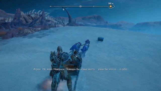 Прохождение игры God of War Ragnarok #12 Медуза в песках и изучение мира (без комментариев)