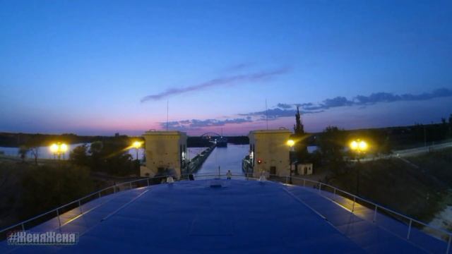 Волго - Донской канал | 2019 | Ростов на Дону | т/х Н.В. Гоголь | Time Lapse |  GoPro HERO3 |