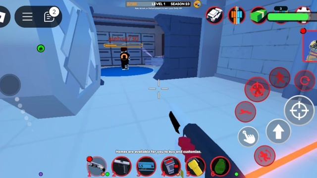 Збежал из тюрьмы в jailbreak в Roblox