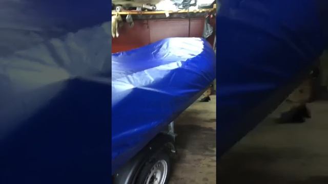 Отзыв о дистанционно сшитом тенте на лодку ПВХ SUZUMAR 350