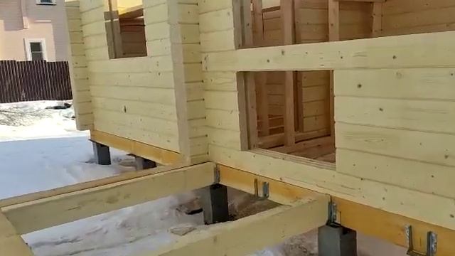 Дом из клееного бруса в Одинцово