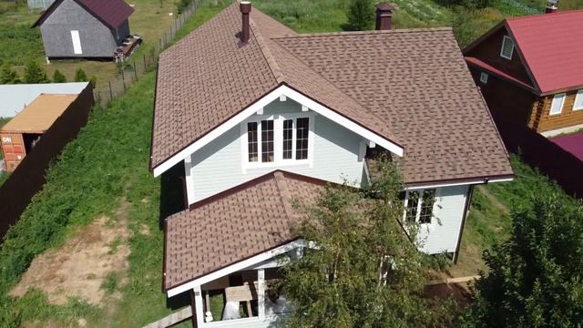 Дом из профилированного бруса в д  Дерюзгино