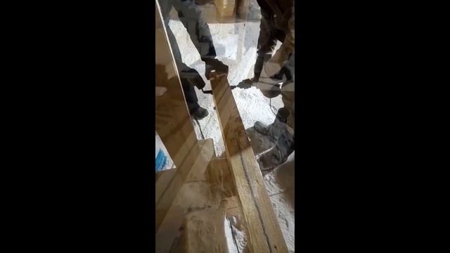 Сплачивание балок перекрытий