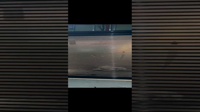 Перфорированные стальные рольставни автоматические