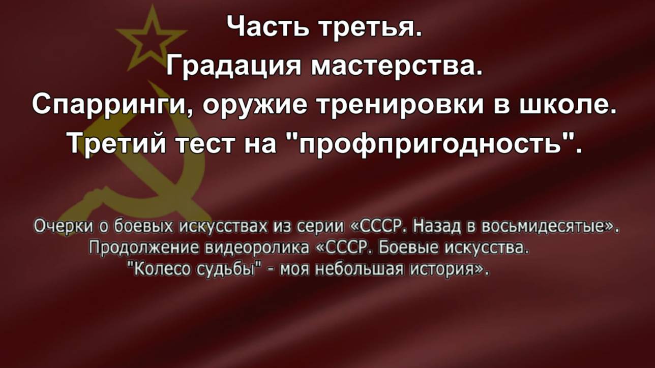 Градация мастерства. спарринги, оружие тренировки в школе. Часть третья.