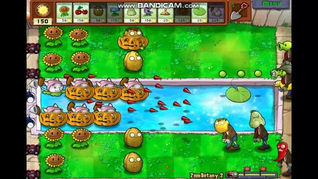 Мини-игра Зомботани 2! (Часть 2)