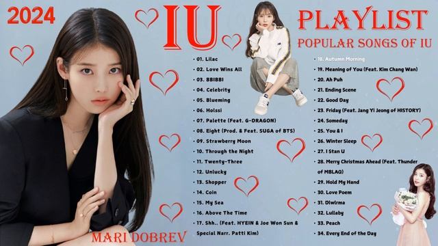 IU PLAYLIST 2024  | 이지금 Songs | Popular Songs of IU