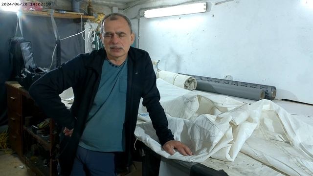 Повреждение и ремонт паруса яхты